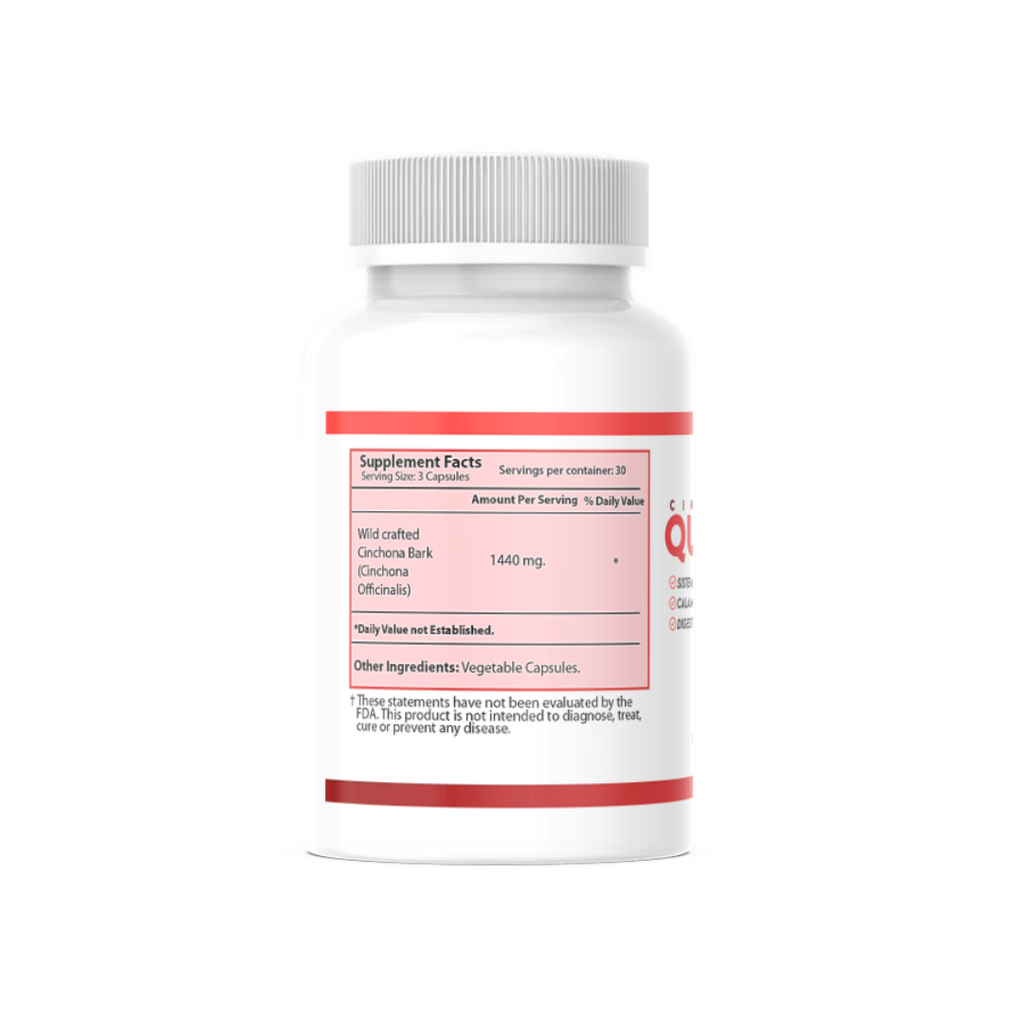 QUINA ROJA Capsulas 2 frascos. Original del Peru. Calambres, Ulcera, D ...